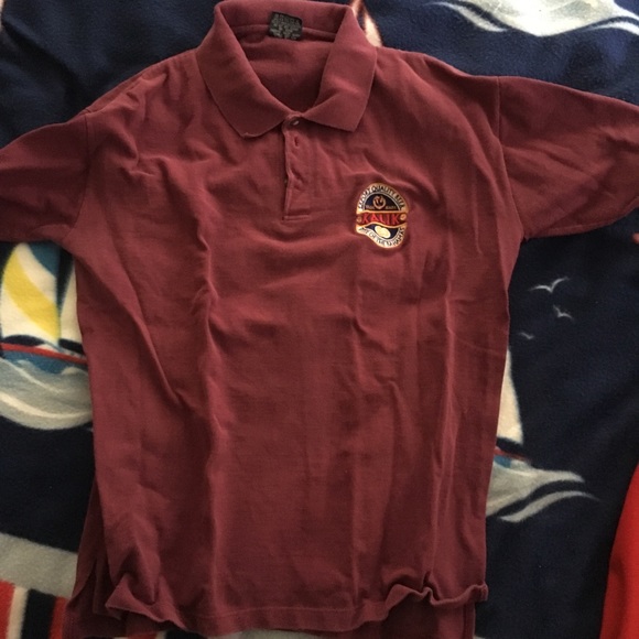 start time | Shirts | Mens Bahamian Kalik Beer Maroon Colored Polo Xl ...